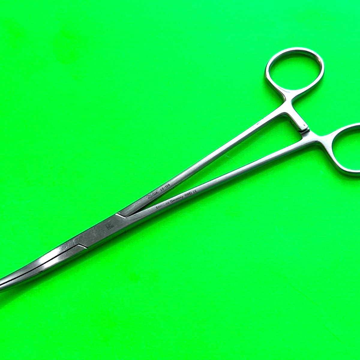 Miltex Surgical 28-196 Pile Clamp, Curved Jaws 22.5 cm – AMED CAPITAL