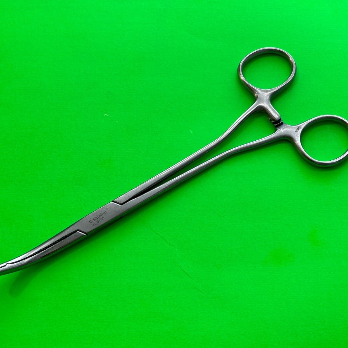 V.Mueller Surgical GL3100 Heany Hysterectomy Forceps, curved 21cm ...
