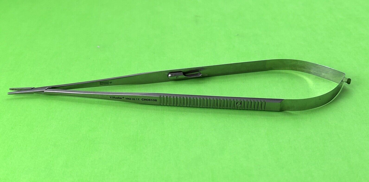 V.Mueller Surgical Diamond Dust locking Jacobson Microsurgical Needle ...