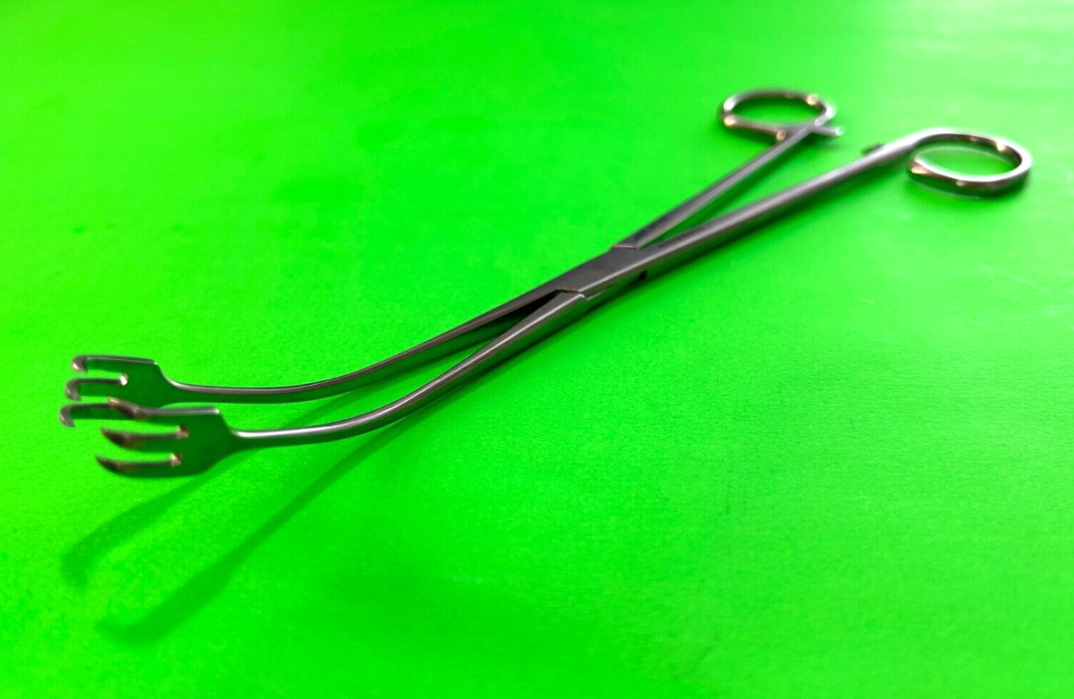 Jarit Surgical 450-220 Ballenger Tonsil Forceps 8.5", 3x3 Teeth – AMED ...